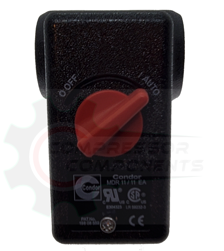 Condor 11GC2E Heavy Duty Air Compressor Pressure Switch 100-125 PSI ...