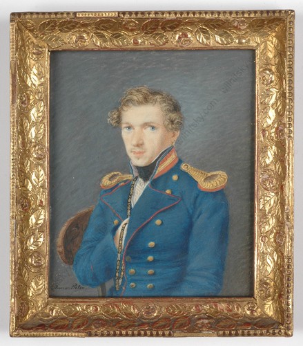 Amalie von Peter "Baron Otto von Stutterheim", high quality miniature ...