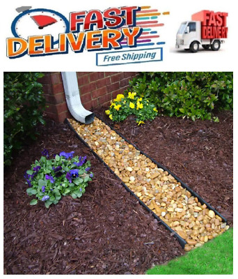 Gutter Splash Block Downspout Rain Diverter 12x38 in. Water Channel ...