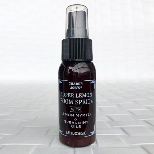 4- PACK Trader Joe's Super Lemon Room Spritz Spray Lemon Myrtle &Spearmint Oils | eBay