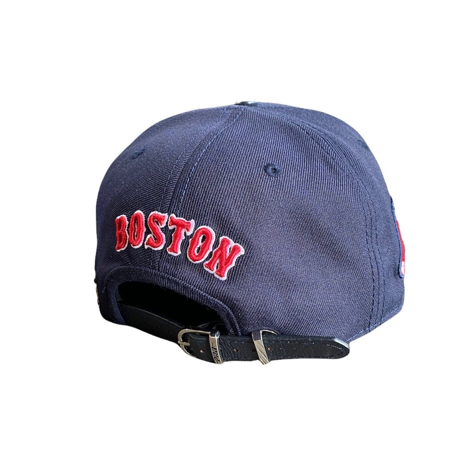 Men's Pro Standard Navy Blue MLB Boston Red Sox Logo Snapback Hat ...