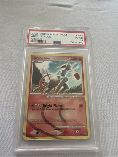 Pokemon TCG Arceus #AR3 Arceus (AR3) PSA 4 | eBay