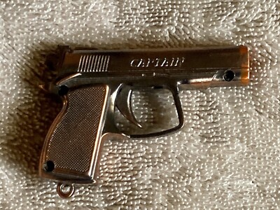 Vintage Keychain Captain Copper Toy Pistol Gun | eBay