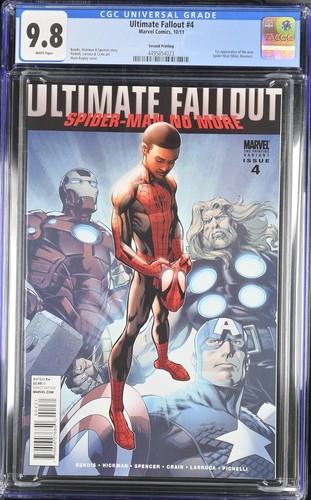 Marvel Ultimate Fallout #4 2nd Printing CGC 9.8 4495854023 Miles ...