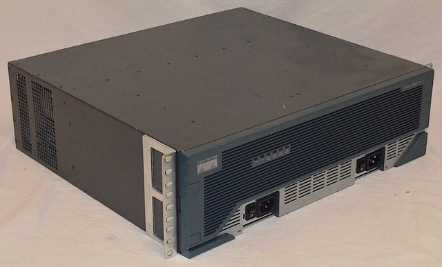 Cisco 3845 3845-mb 3800 Series Integrated Services Router W 2 Power ...
