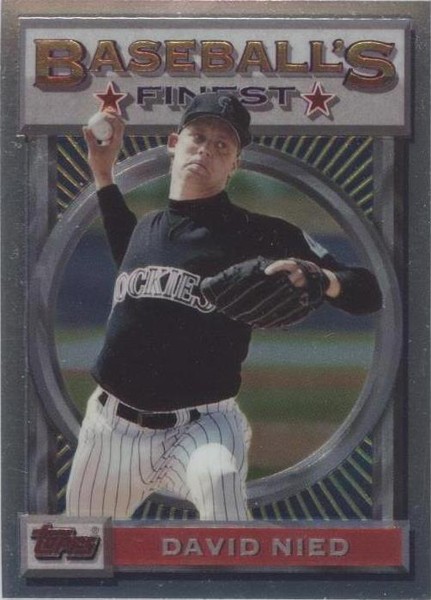 1993 Topps Finest - #198 David Nied for sale online | eBay