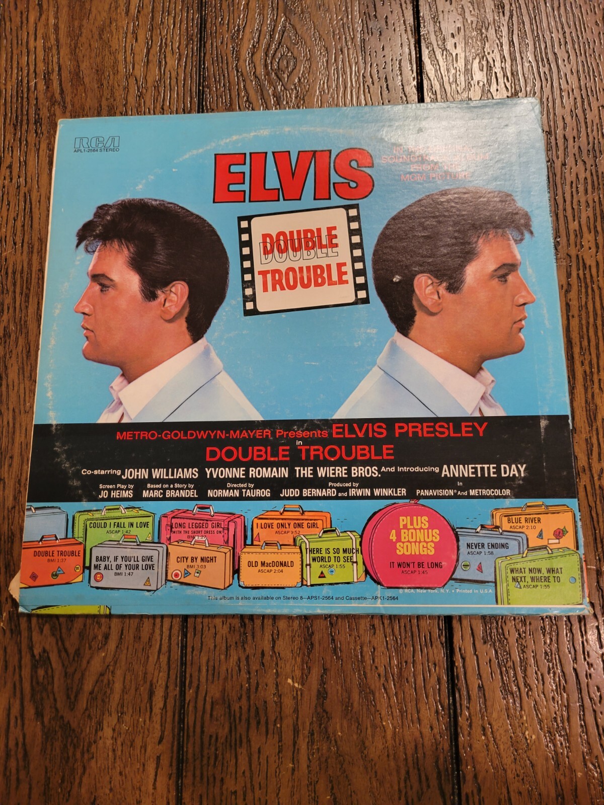 Elvis Presley-Double Trouble Vinyl LP Rca apl1-2564 | eBay