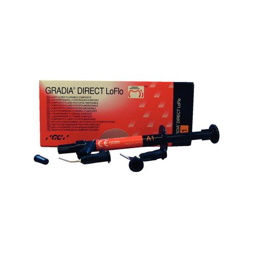 GC 003448 Gradia Direct LoFlo Flowable Composite Syringe A1 2/Pk 1.3 Gm ...
