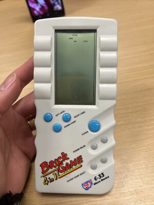 Micro Genius Brick Game 4 In 1 Model E-33 Video Game Console Used | eBay
