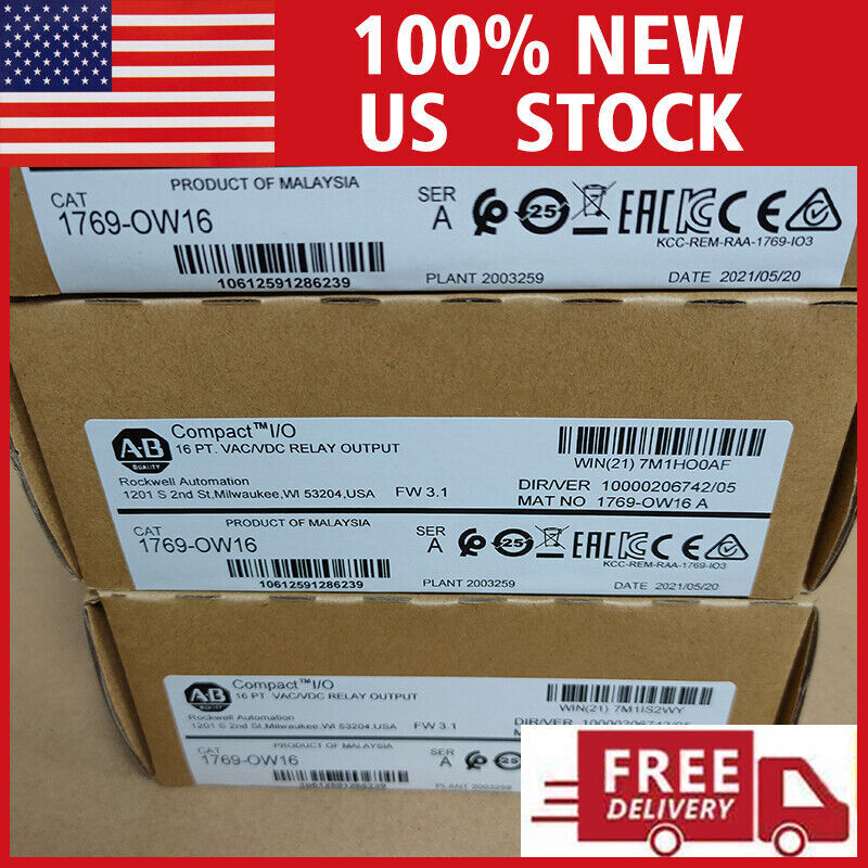 New Factory Sealed AB 1769-OW16 CompactLogix Relay Output Module | eBay