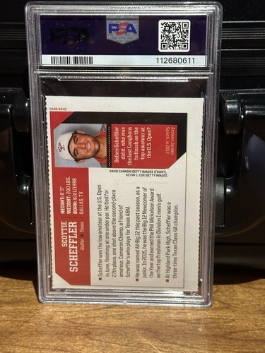 2017 S.I. FOR KIDS #640 Scottie Scheffler ROOKIE RC PSA 6 RARE GRADE | eBay