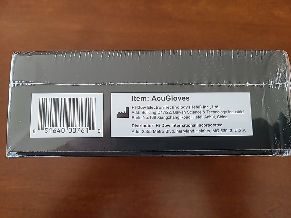 HiDow AcuGloves HD-09A used with HiDow TENS/EMS Devices for hand ...