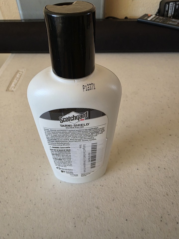 Scotchgard 3M Tarni-Shield Silver Polish Clean Polish & Protect 8 fl oz ...