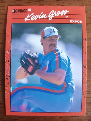 KEVIN GROSS MONTREAL EXPOS 1990 DONRUSS BASEBALL CARD #248 | eBay