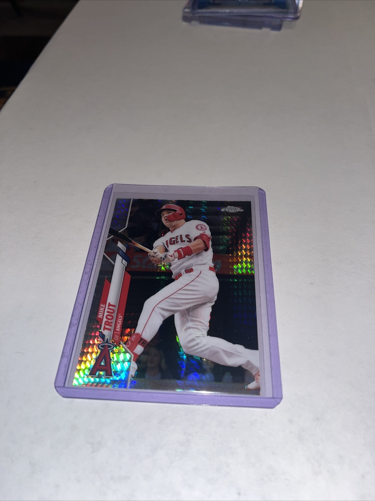 2020 Topps Chrome #1 Mike Trout Prism Refractor | eBay