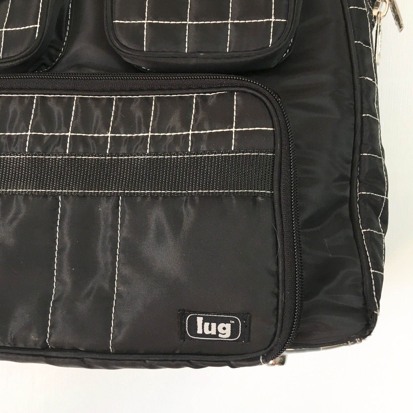 Lug Puddle Jumper Bag Black Quilted Carry On Travel L… - Gem