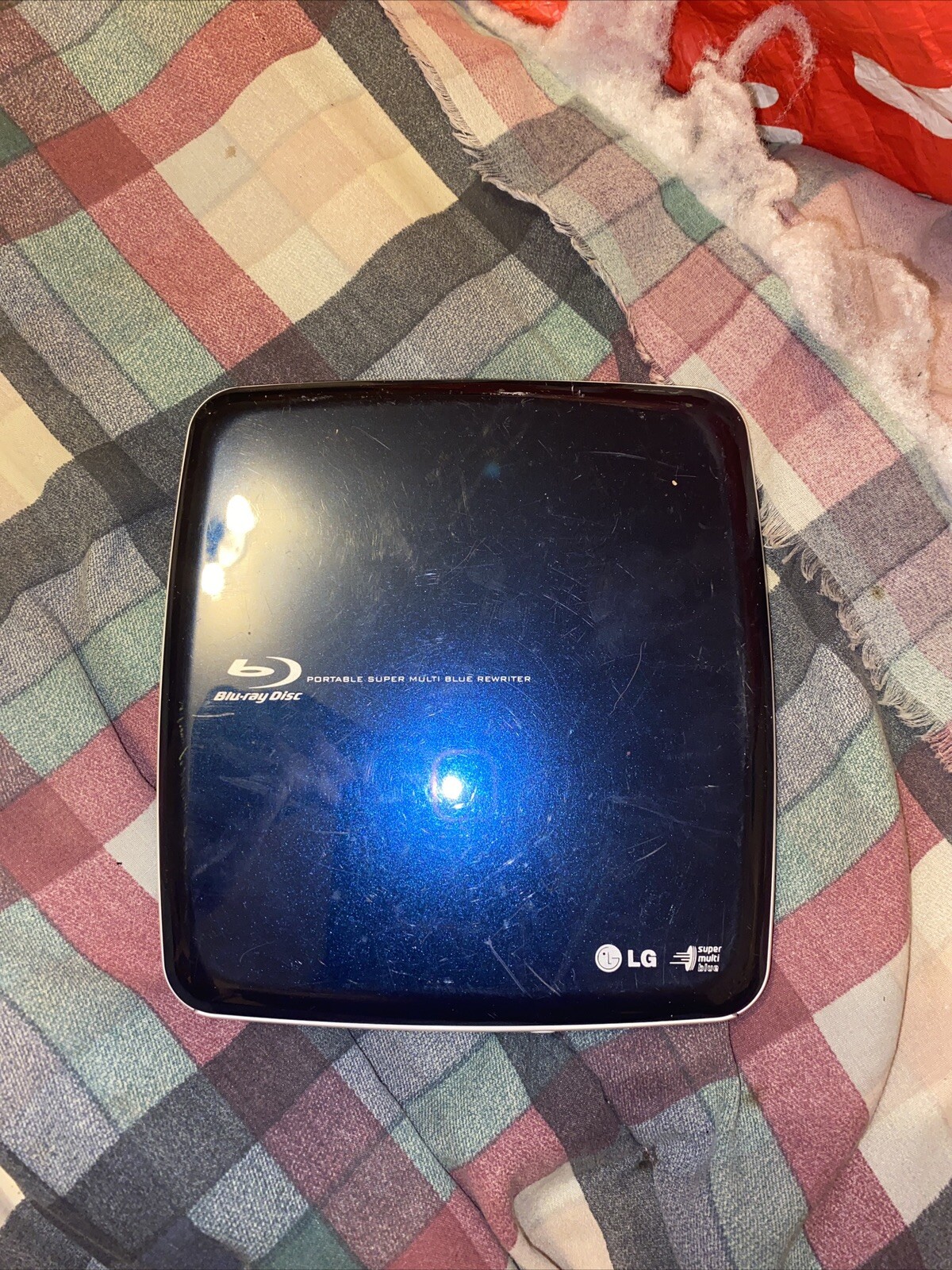 LG BP06LU10 Super Multi Blue Portable 6x Blu-ray DVD Disc Rewriter ...