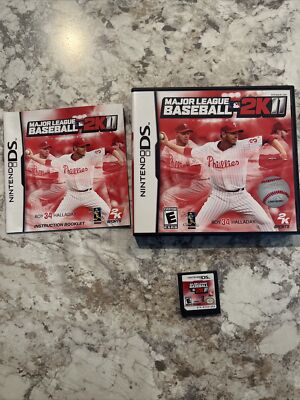 Major League Baseball 2K11 (Nintendo DS, 2011) 710425359682| eBay