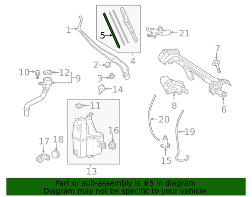 Toyota 8521402340 Genuine OEM Wiper Blade Refill for sale online | eBay