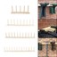 2/5/4 Pairs Wall Mounted Shoes Rack Wellington Boot Tool Rack Welly ...