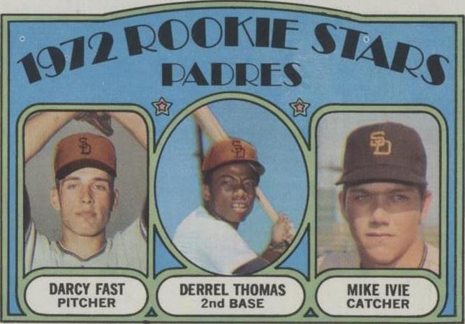 1972 Topps - 1972 Rookie Stars Derrel Thomas, Mike Ivie, Darcy Fast ...
