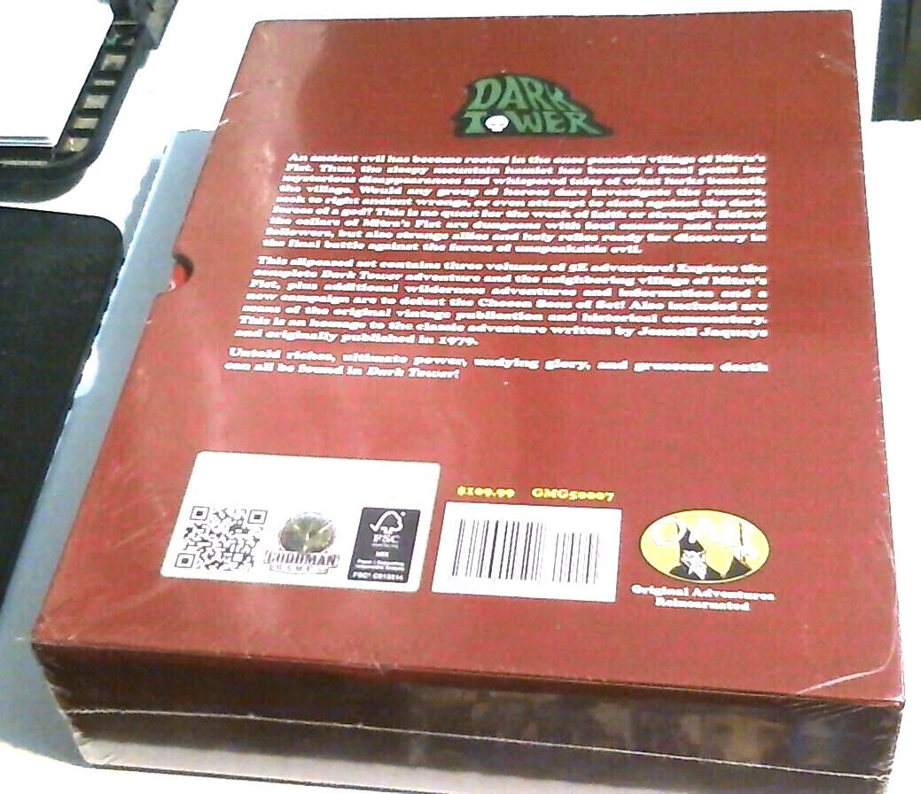 Dark Tower DCC RPG boxed set OAR #7 fifth edition 5E Goodman Games ...