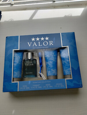 VALOR MEN'S FRAGRANCE SIGNATURE COLLECCTION WITH FLASHLIGHT INCLUDED ...