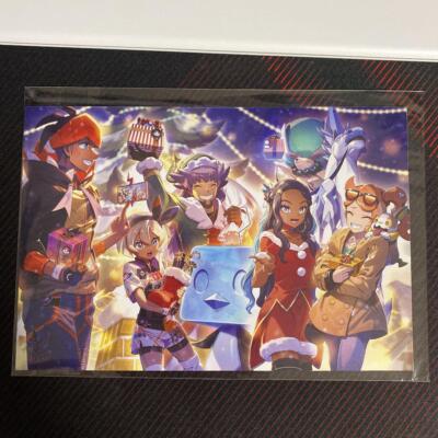 Pokemon Center Postcard Postcard Christmas 2019 Pokemon Masters ...