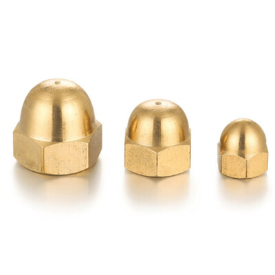 Decorative Brass Cap Nuts | Shelly Lighting
