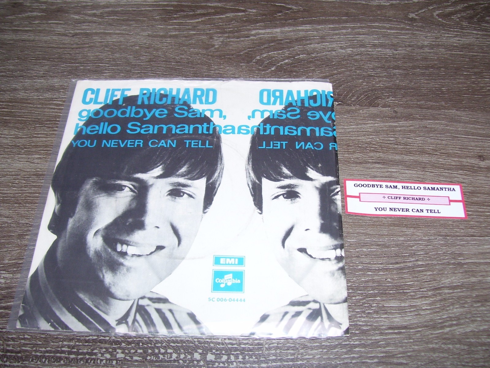 Cliff Richard - Goodbye Sam Hello Samantha * RARE 7" VINYL HOLLAND 1970 ...