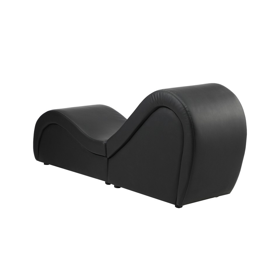 Oikiture Sofa Couch Tantra Chair Love Seat Chaise Lounge Couples Yoga ...