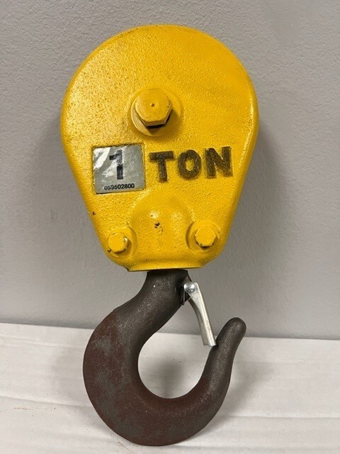 YALE - BLOCK & HOOK BE010-S2MYC-18/25 - STD # 060573900S | eBay