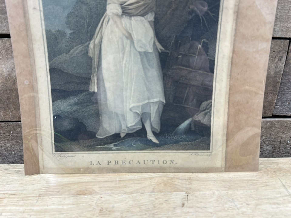 Antique Louis-Léopold Boily “La Précaution” Art | eBay