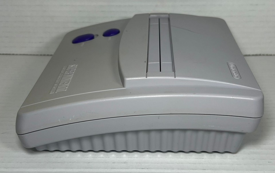 Super Nintendo SNES Jr System Console Only (SNS-101) OEM Tested & Works ...