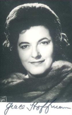 GRACE HOFFMAN - US Mezzo-Soprano - Signed Photo c.1960 | eBay