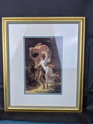 Pierre Auguste Cot "The Storm" Framed Print | eBay