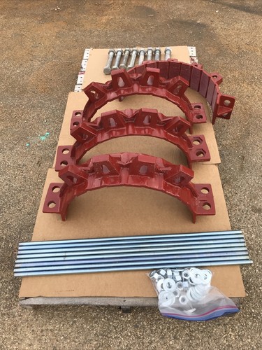 LOT OF SIX SETS 20” PV-LOK SIGMA PWP-C20 SERRATED BELL JOINT RESTRAINT ...