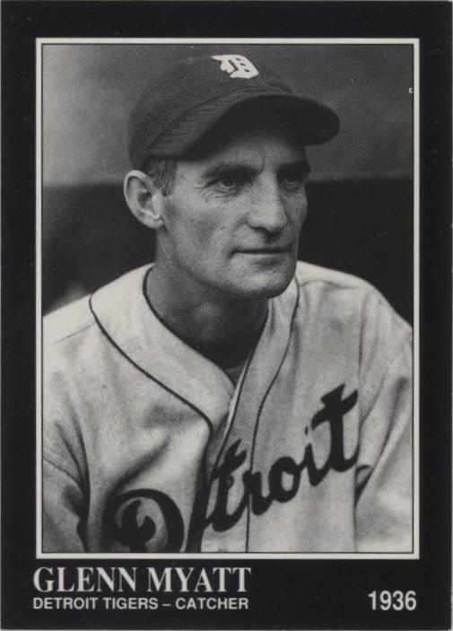 1991 The Sporting News Conlon Collection - Glenn Myatt #187 for sale ...