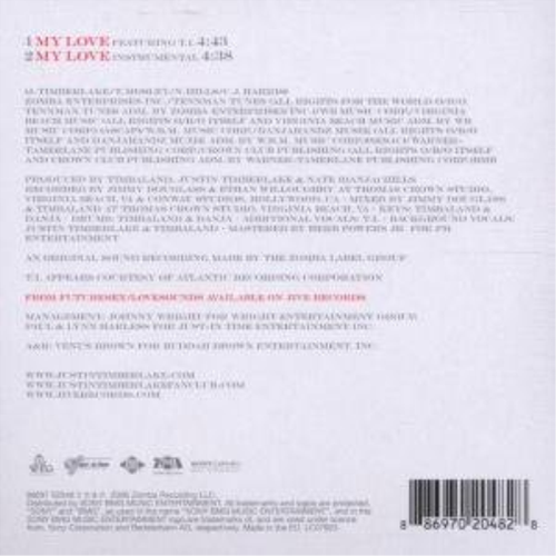 Justin Timberlake My Love Pt 2 (CD) | eBay