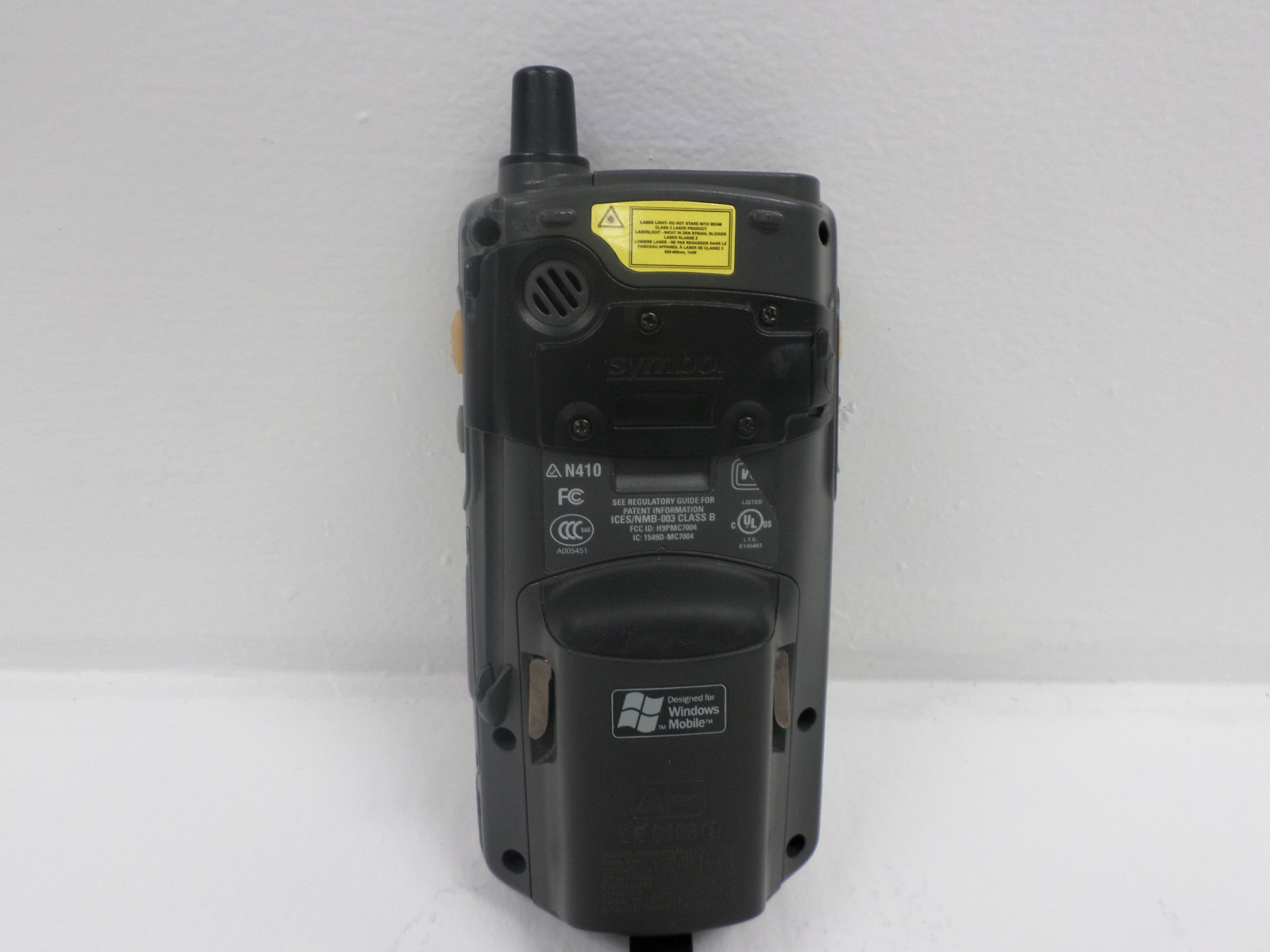 Symbol N410 Portable Barcode Scanner Mobile Computer w/ Battery Pack ...