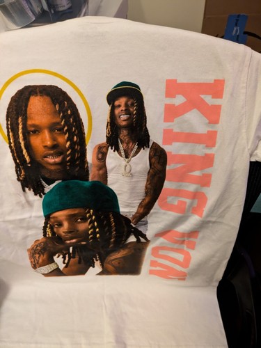 King Von Concert Tshirt New Old Stock🦁👑🔥size small | eBay