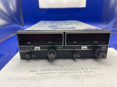 BENDIX/KING KX 155 P/N 069-1024-30 14VDC NON GLIDE/SLOPE WITH FAA FORM ...