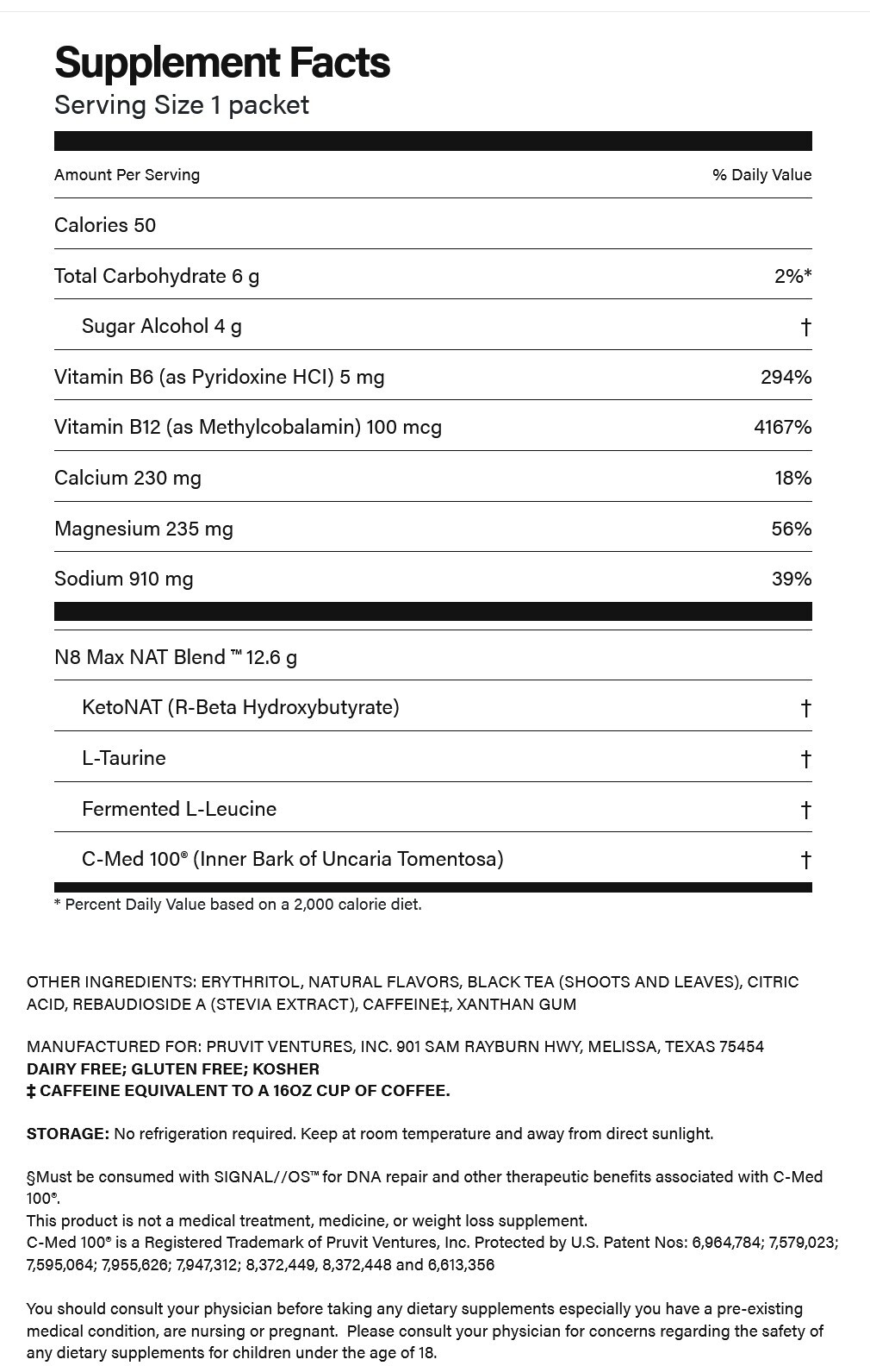Pruvit OS NAT Ketones Life's A Peach Sample 5 Pack - NEW Fan Favorite ...