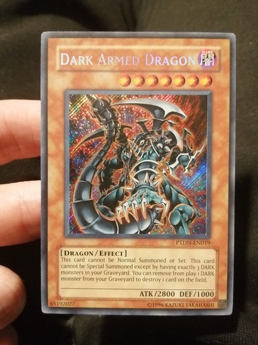 Yugioh Dark Armed Dragon PTDN-EN019 Secret Rare American | eBay