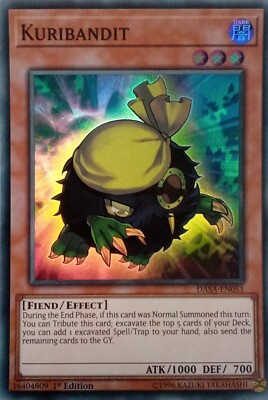 DASA-EN051 KURIBANDIT SUPER RARE 1ST EDITION YuGiOh CARD | eBay UK