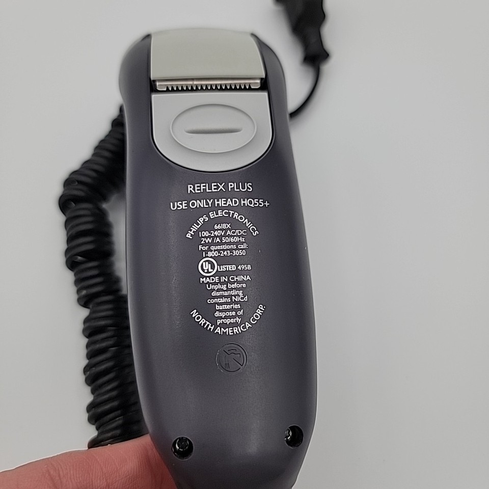 Philips Norelco Corded Electric Shaver - Reflex Plus Razor - Cobalt ...
