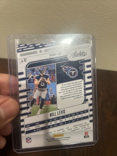 2024 Absolute Will Levis Red Spectrum #023/125 | eBay