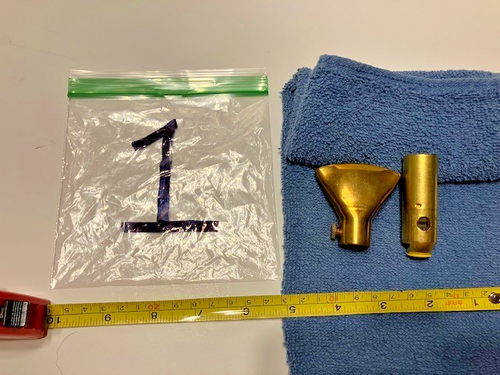 Propane Torch Brass Tip Set of 2 Fan and Straight NEW - 1 | eBay