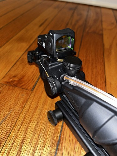 Trijicon ACOG M145 4x32 w/ RMR RM06 and Killflash | eBay