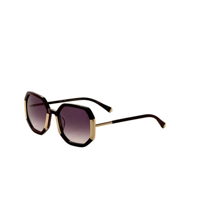Kate Young Hazel Damen 53mm Burgunder Weiße Verlauf Sonnenbrille K579 ...